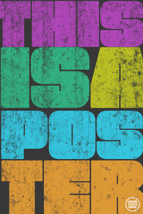 Artistic Contemporary Decorative Poster Template | PosterMyWall