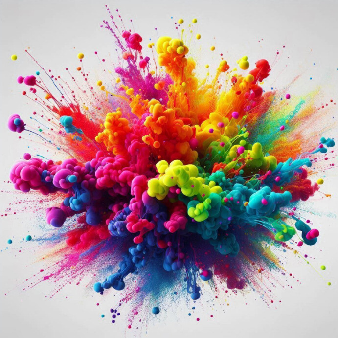 Artistic splash background Template | PosterMyWall