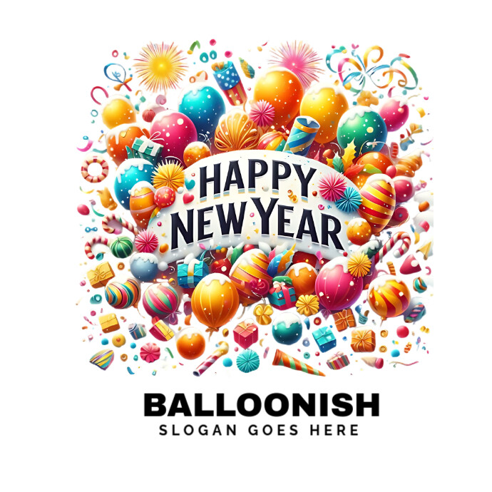 Artwork For New Year Logo Template | PosterMyWall