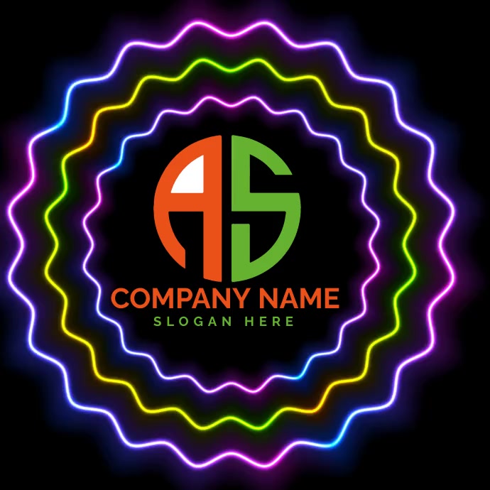 AS logo design| Company logo Template | PosterMyWall