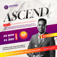 Church Farewell Service flyer Template | PosterMyWall