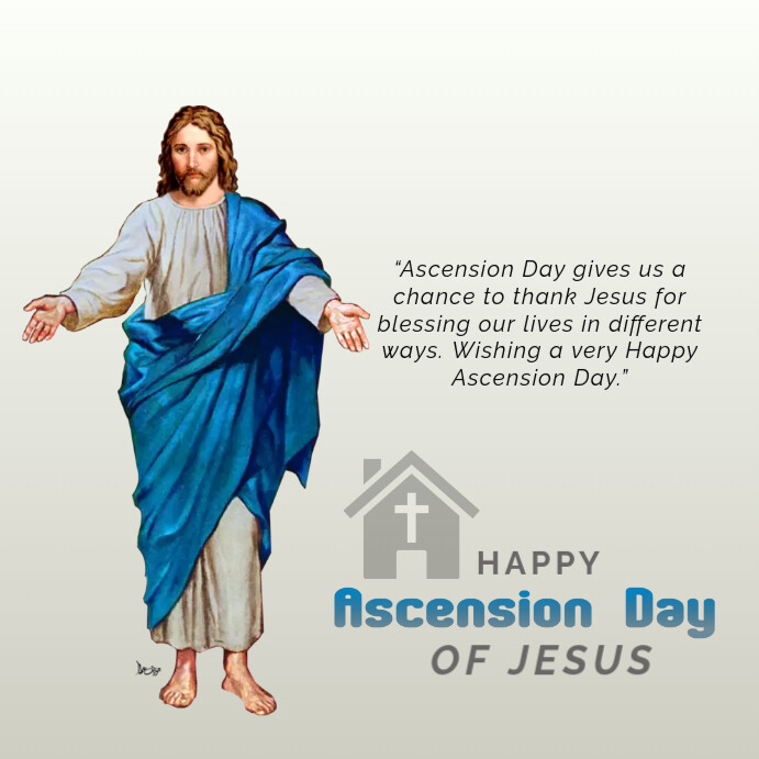 Copy of Ascension Day | PosterMyWall