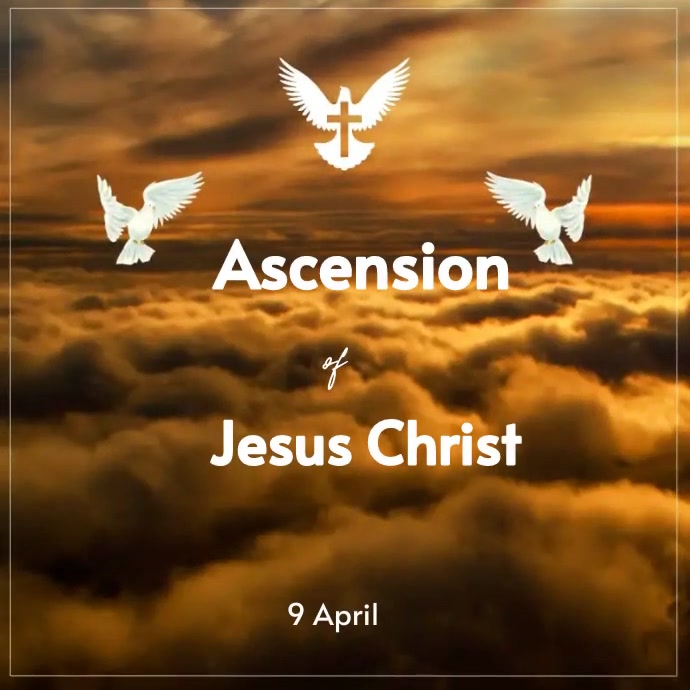 Ascension Day flyer Template | PosterMyWall