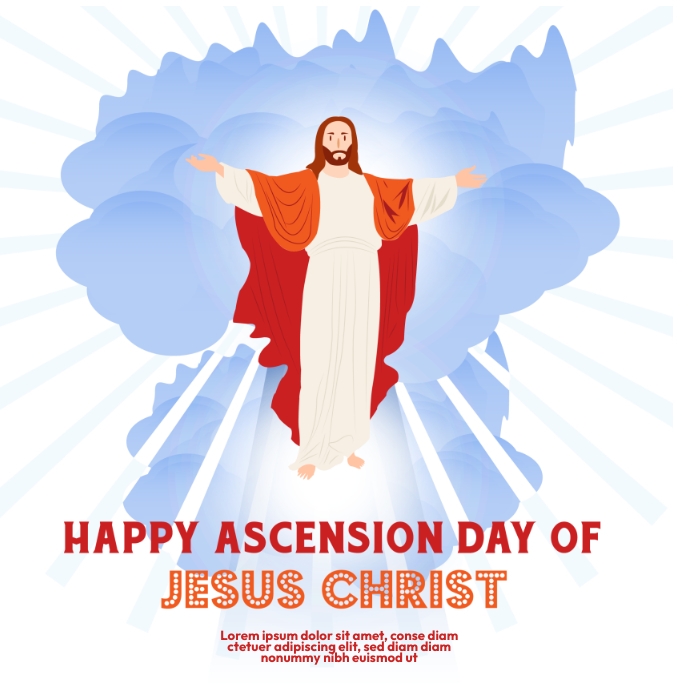 Ascension Day Flyer Template | PosterMyWall
