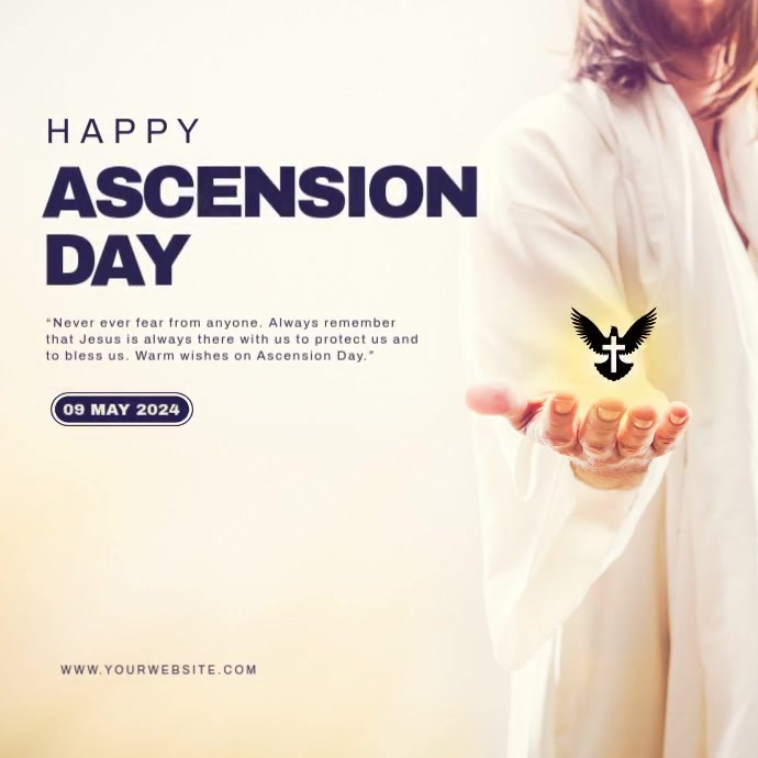 Ascension Day IG Post Template | PosterMyWall