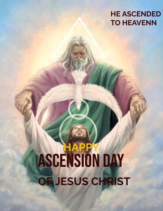 ASCENSION DAY TEMPLATE | PosterMyWall