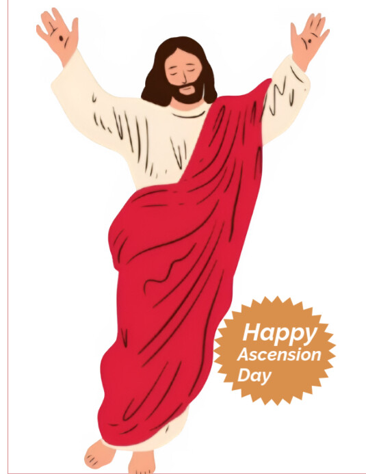 Ascension day template | PosterMyWall