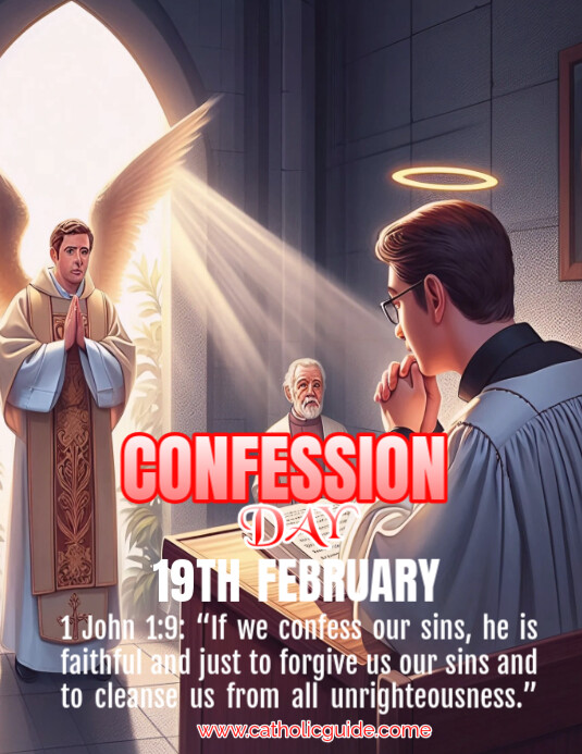 Copy of Ash Positive Confession Day Flyer (us Letter) | PosterMyWall