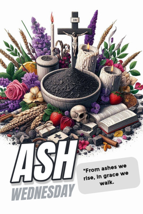 Copy of Ash Wed | PosterMyWall