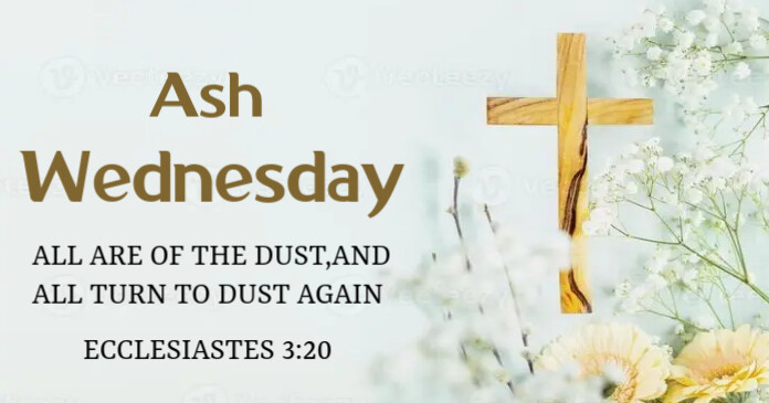 Ash Wednesday Template | PosterMyWall