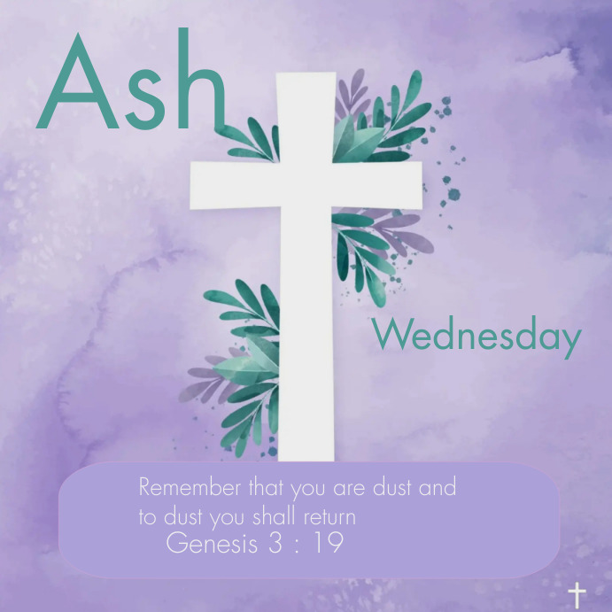 ash wednesday Template | PosterMyWall
