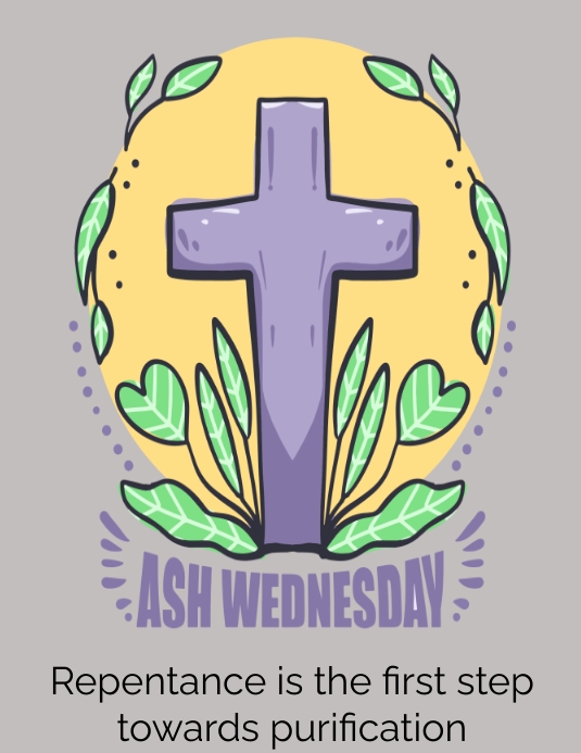 ash wednesday Template | PosterMyWall