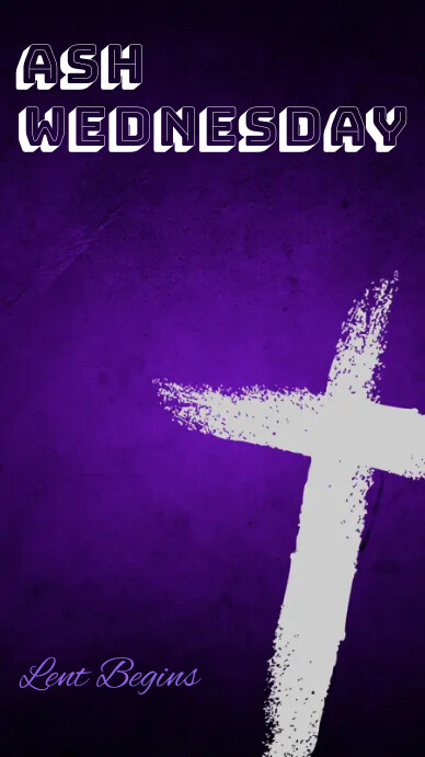 Ash Wednesday Template | PosterMyWall