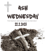 70,560+ ash wednesday card Customizable Design Templates | PosterMyWall