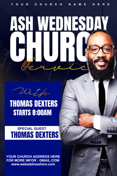ash wednesday Template | PosterMyWall