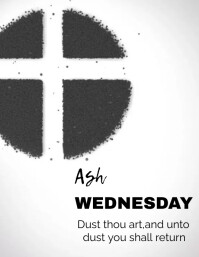 Ash Wednesday Template | PosterMyWall