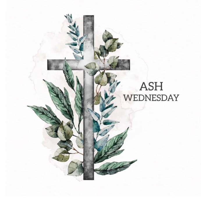 Copy of Ash Wednesday Flyer design template | PosterMyWall