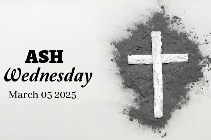 Modèle Ash Wednesday flyer template design | PosterMyWall