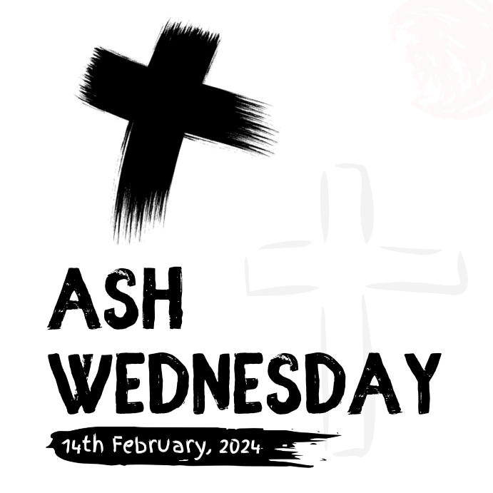 Ash wednesday flyer template | PosterMyWall