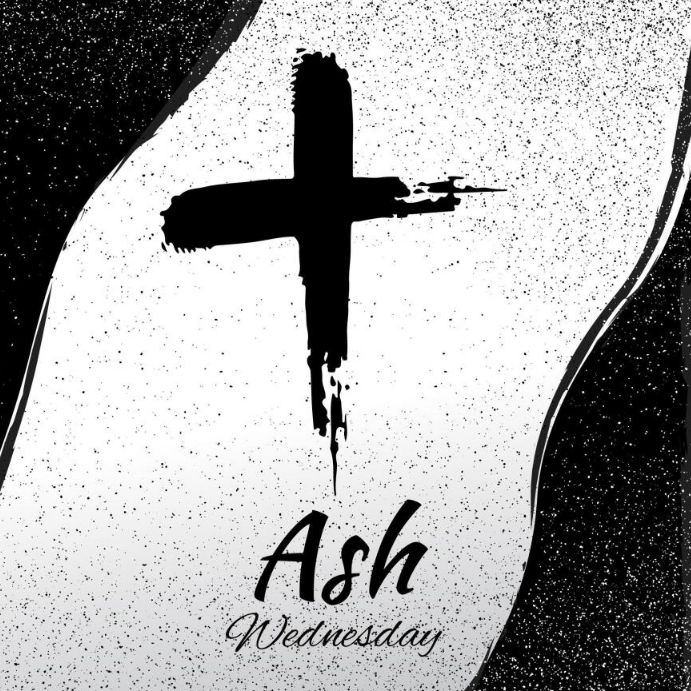 Ash Wednesday poster design template | PosterMyWall
