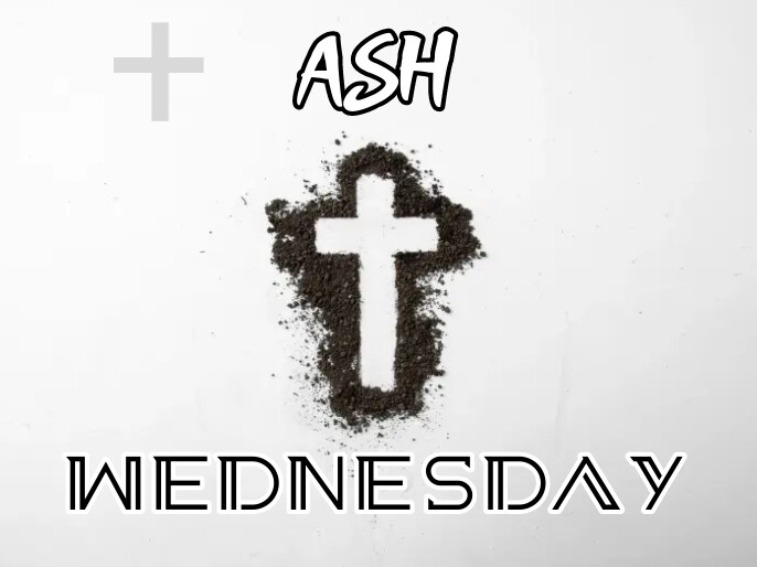 Ash Wednesday template | PosterMyWall