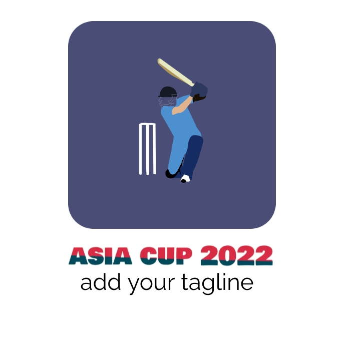 asia cup 2022 Template | PosterMyWall