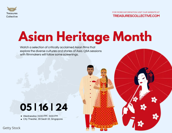Asian Heritage Month Flyer - Template | PosterMyWall