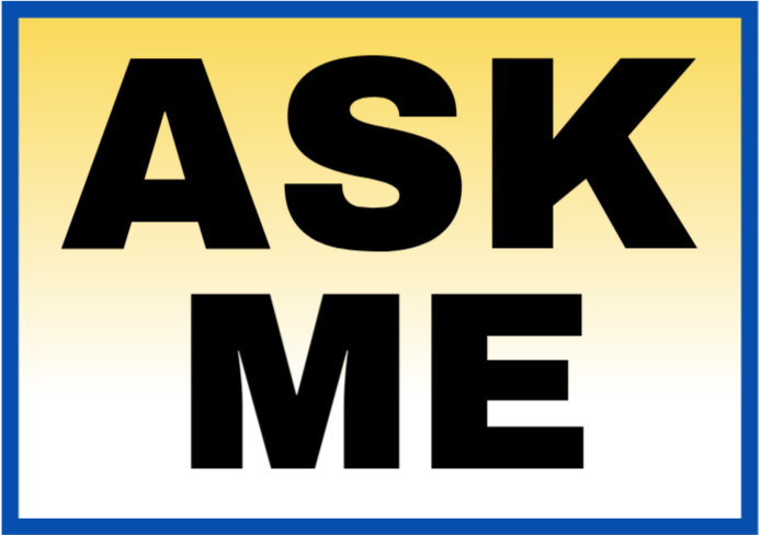 Ask Me Template | PosterMyWall