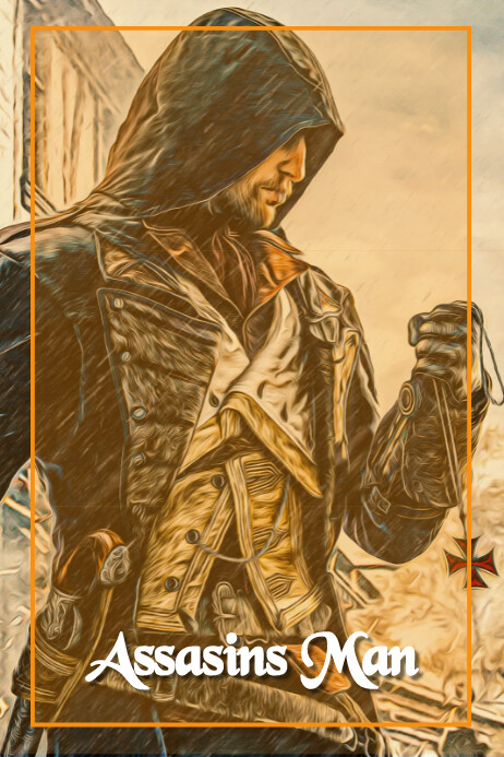Copy of Assassins' Man | PosterMyWall