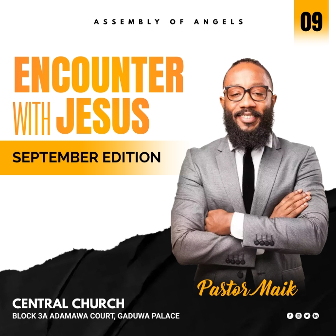 Copy of Assembly church template | PosterMyWall