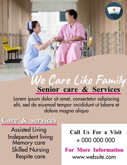 Assisted living Template | PosterMyWall