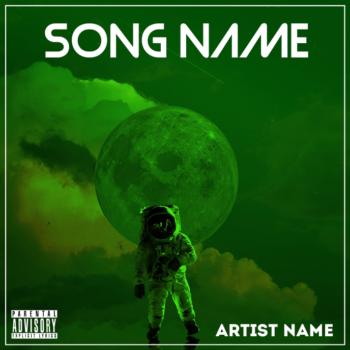 Astronaut Album cover Template | PosterMyWall