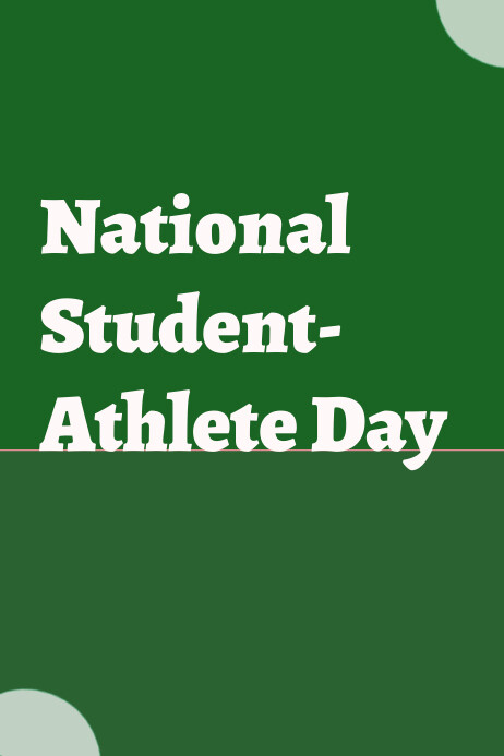 Athlete day flyer Template | PosterMyWall