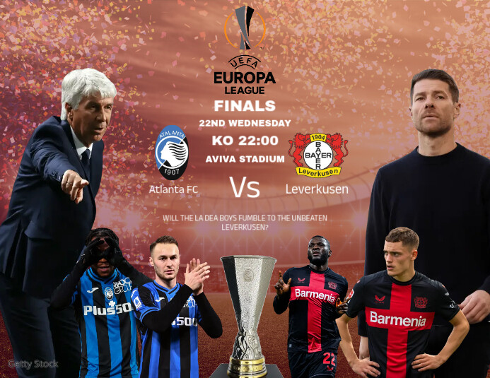Atlanta vs Bayern leverkusen Template | PosterMyWall
