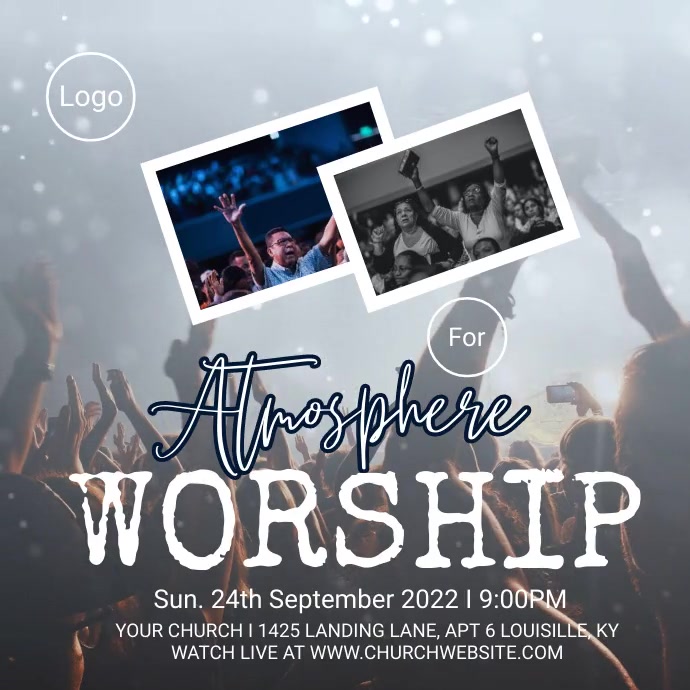 atmosphere for worship Template | PosterMyWall