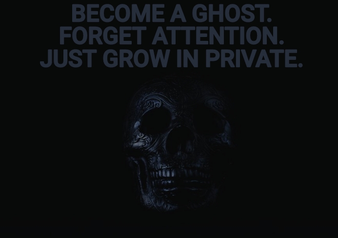 ATTENTION AND PRIVATE QUOTE TEMPLATE | PosterMyWall