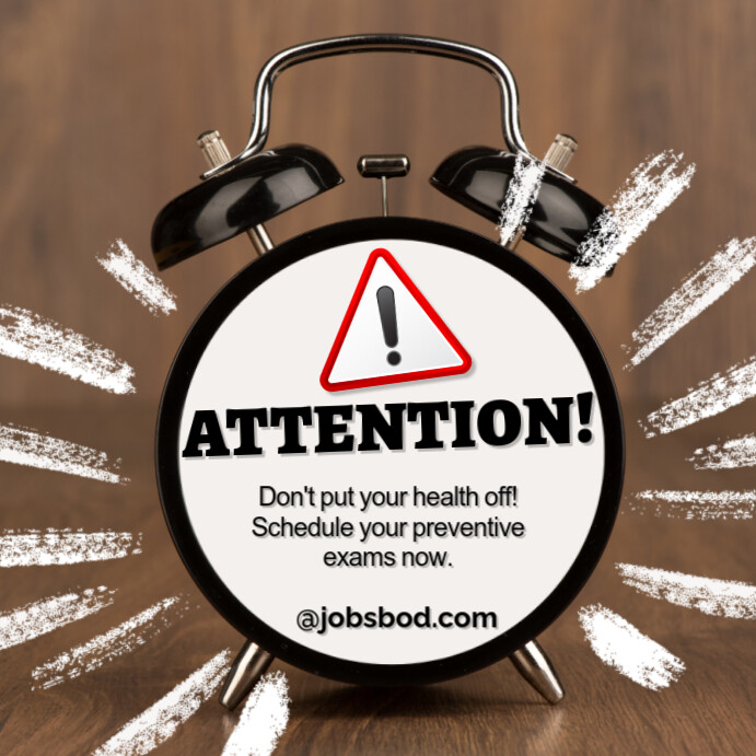 attention Template | PosterMyWall