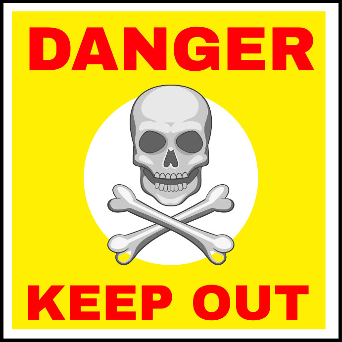 Plantilla de attention sign | PosterMyWall