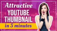 Attractive Catchy YouTube thumbnails Template | PosterMyWall