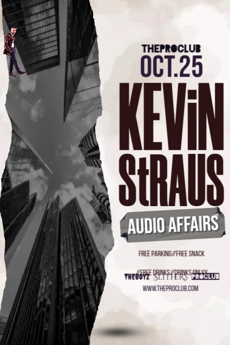Audio Affairs Template | PosterMyWall