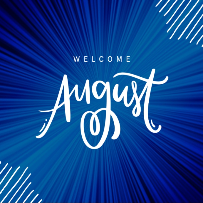Copy of August background illustration | PosterMyWall
