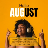 August Template | PosterMyWall