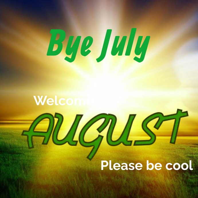 August Template | PosterMyWall