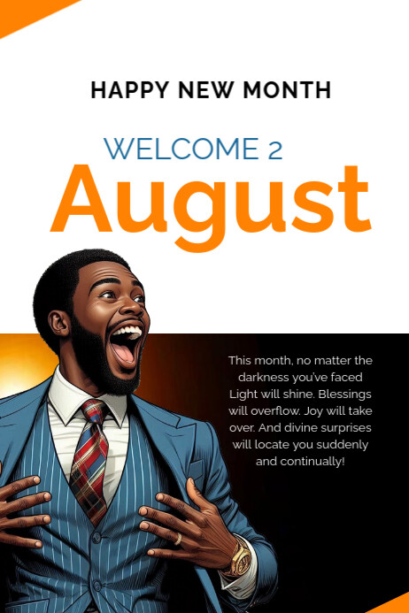 August Template | PosterMyWall