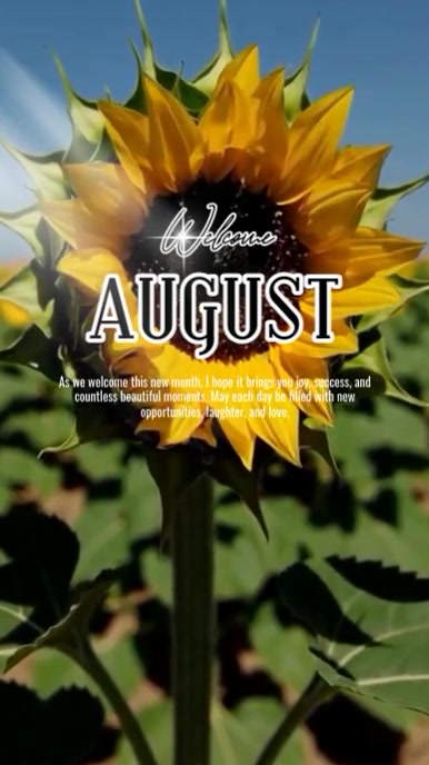 august Template | PosterMyWall