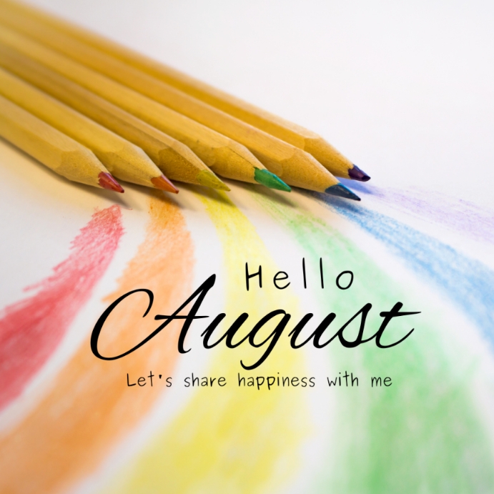 Copy of August lettering with draw elements | PosterMyWall