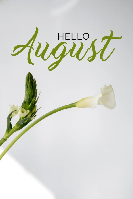 August Template | PosterMyWall