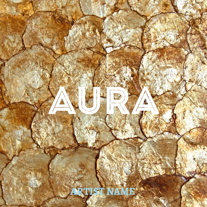 Aura shells ALBUM ART Template | PosterMyWall