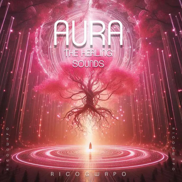 AURA THE HEALING SOUNDS ALBUM ARTWORK Templat | PosterMyWall