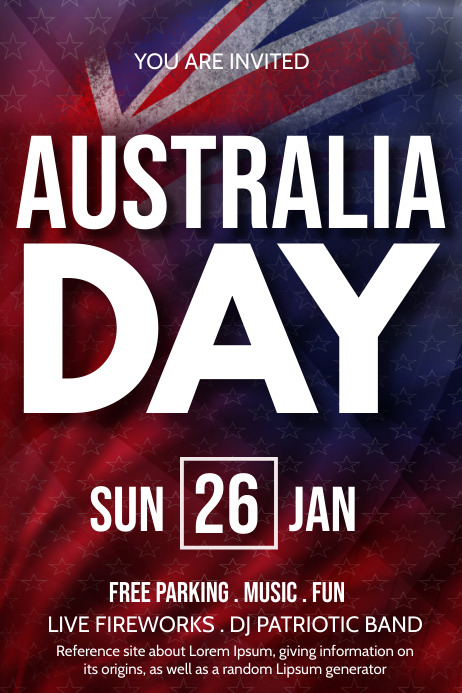 Australia day Template | PosterMyWall